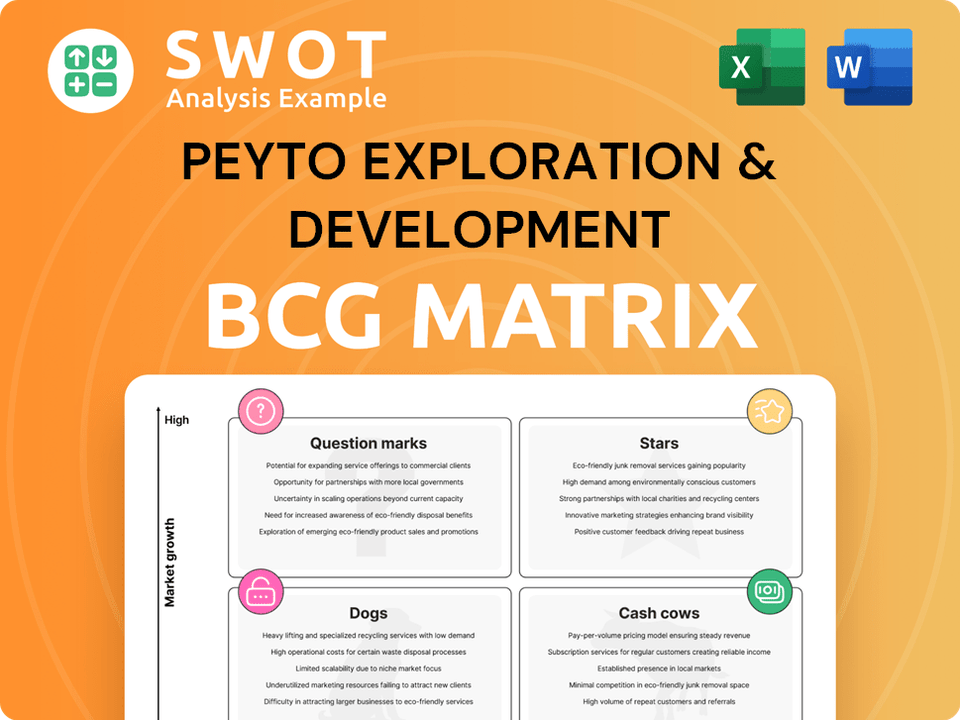 Peyto Exploration & Development BCG Matrix Analysis ...